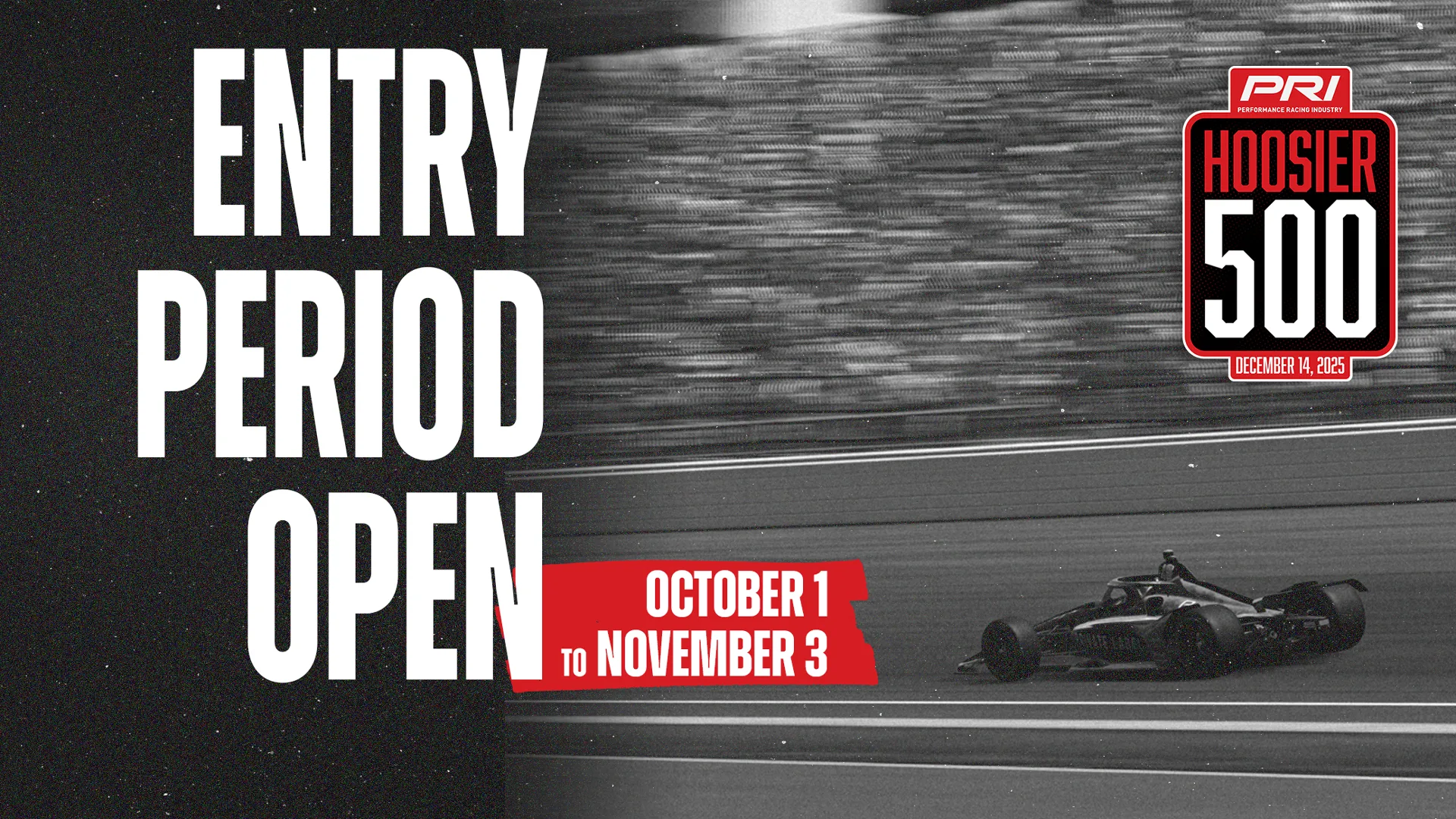 Competitor Entry Period Opens for PRI Hoosier 500 - PRI Hoosier 500