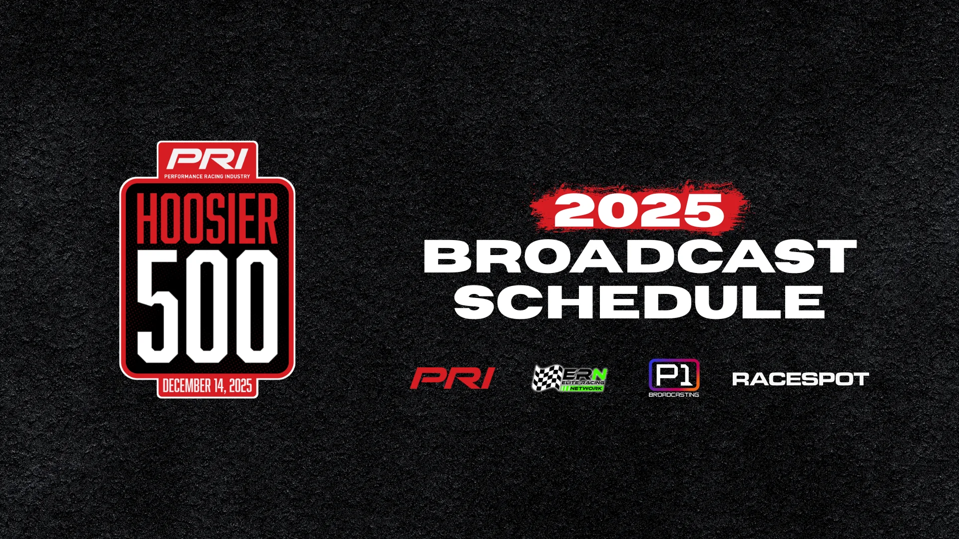 Full Broadcast Schedule Unveiled for 2025 PRI Hoosier 500 - PRI Hoosier 500